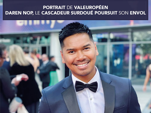 Daren Nop, le cascadeur surdoué poursuit son envol - Val d'Europe Agglomération